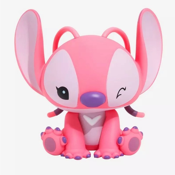 Disney | Toys | Disney Lilo Stitch Angel Sitting Coin Bank | Poshmark